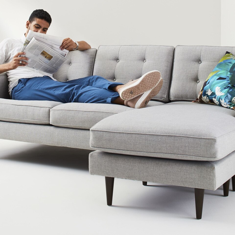 Drake Reversible Modular Sofa 218 Cm West Elm Australia